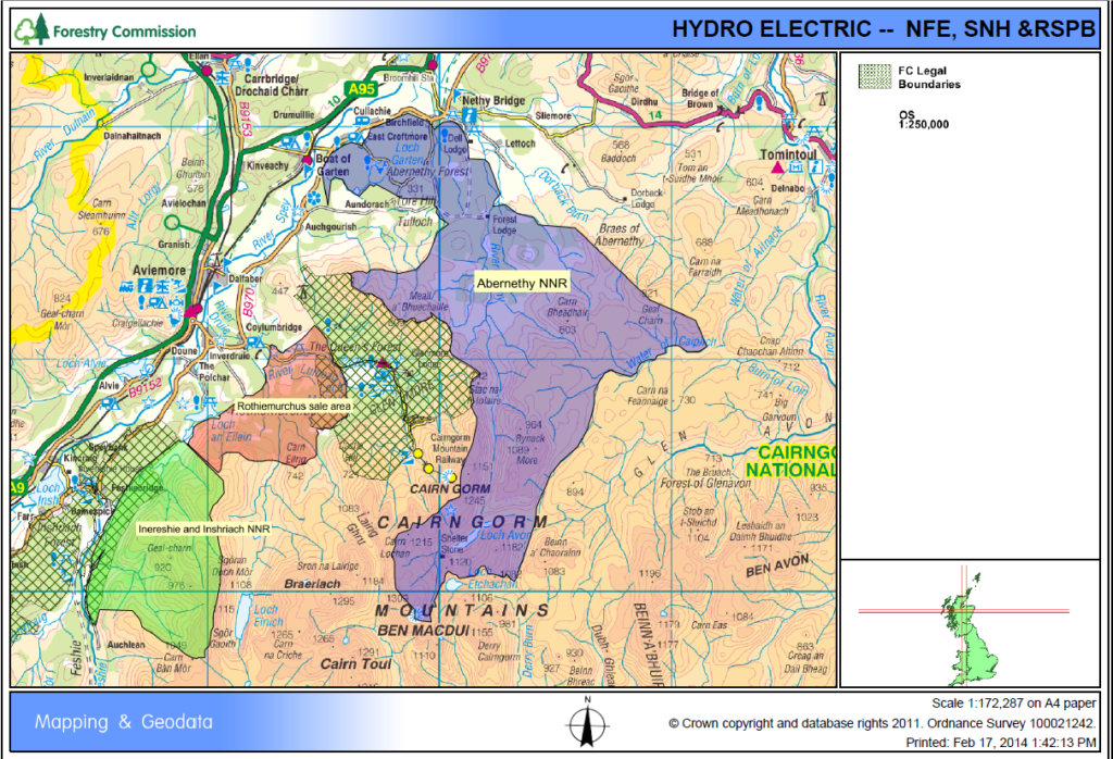 rothiemurchus map - parkswatchscotland